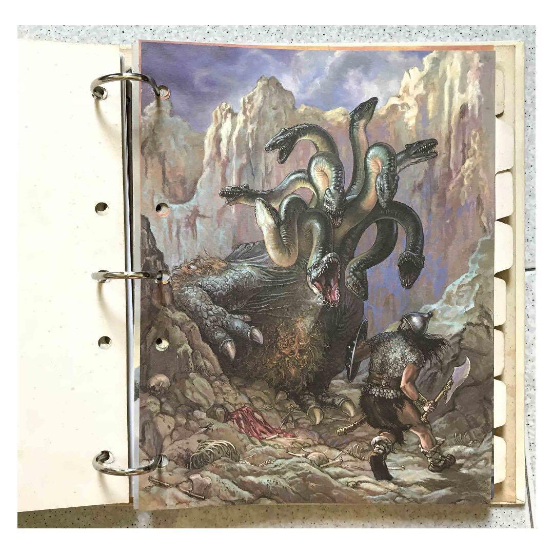 Advanced Dungeons and Dragons Monstrous Compendium Vol Volume 1 And 2 ...