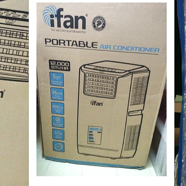BN IFan 12000BTU Portable Air Condition IF1272, TV & Home Appliances ...