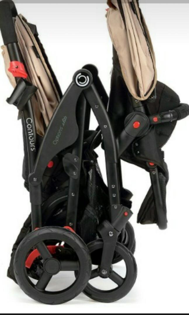Contour elite double stroller, Babies & Kids, Going Out, Strollers on ...
