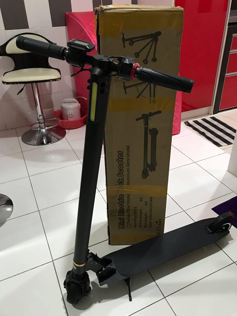 Electric Scooter K29 2109 with LED Display 3 Speed Original, Sports ...