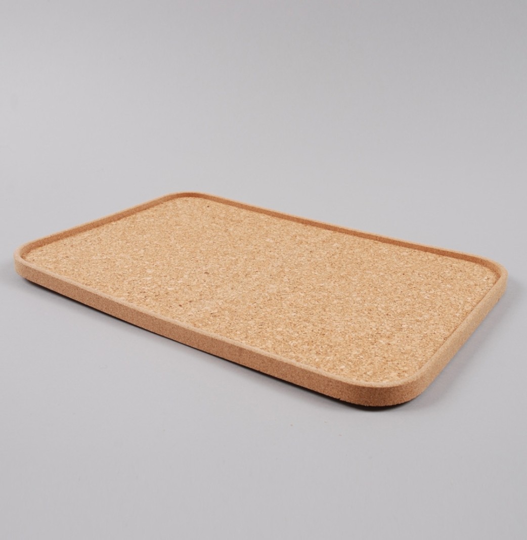 Ferm Living Cork Tray Small, Furniture & Home Living, Kitchenware ...