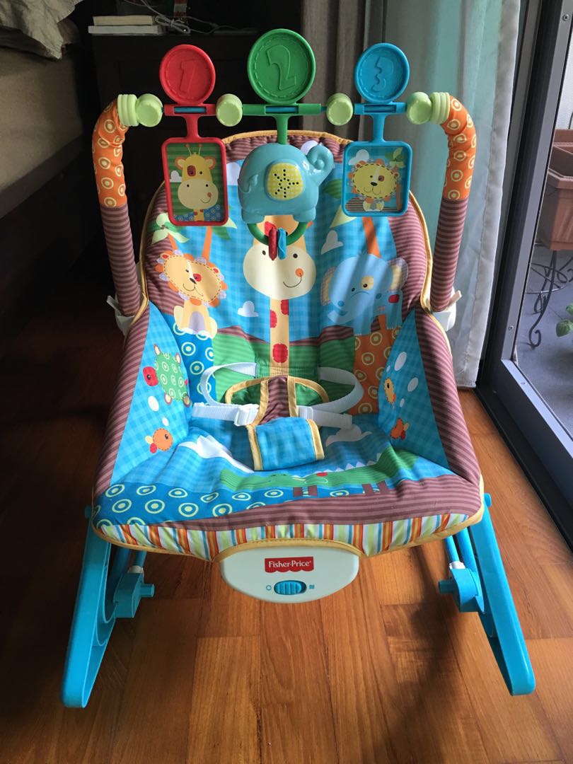 Fisher Price Baby Rocker, Babies & Kids, Infant Playtime on Carousell
