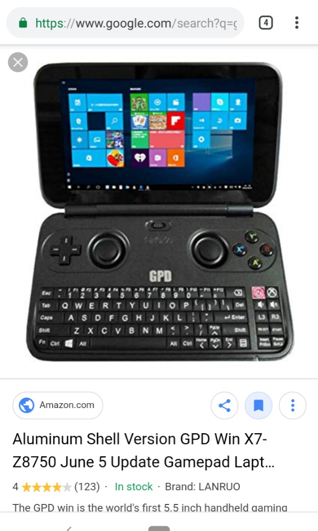 GPD WIN FOR SALE, Computers & Tech, Parts & Accessories, Computer Parts ...