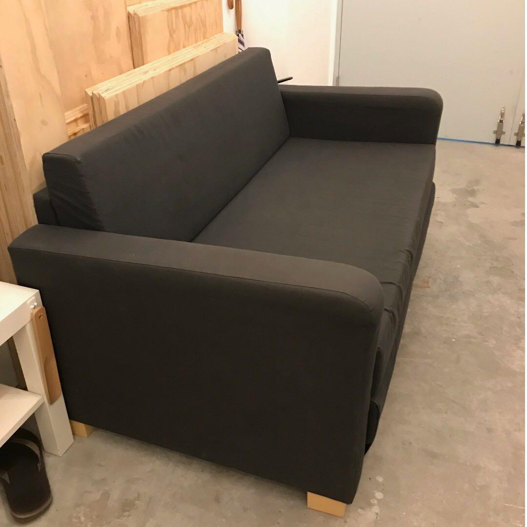 IKEA SOLSTA Sofa Bed, Furniture & Home Living, Furniture, Sofas on ...