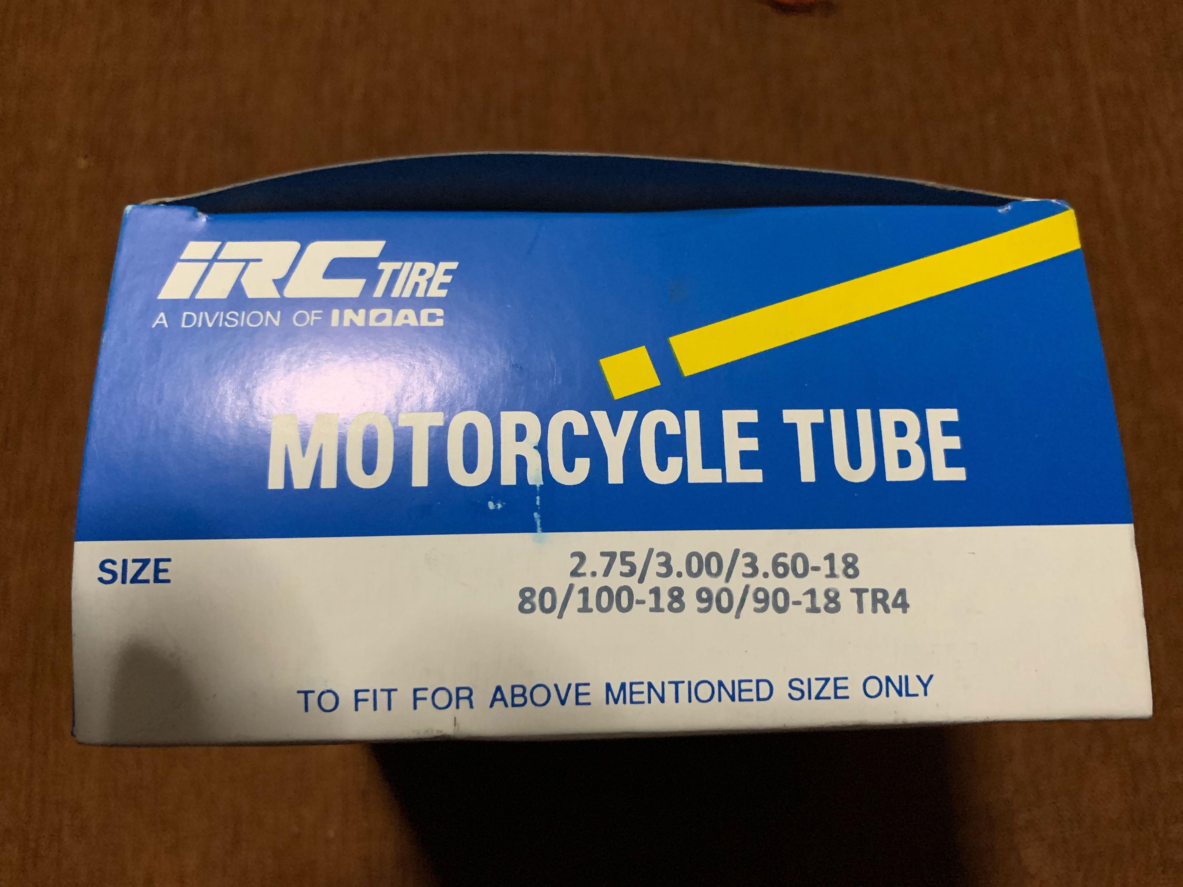 IRC Tube 18” Rim, Motorcycles, Motorcycle Accessories on Carousell