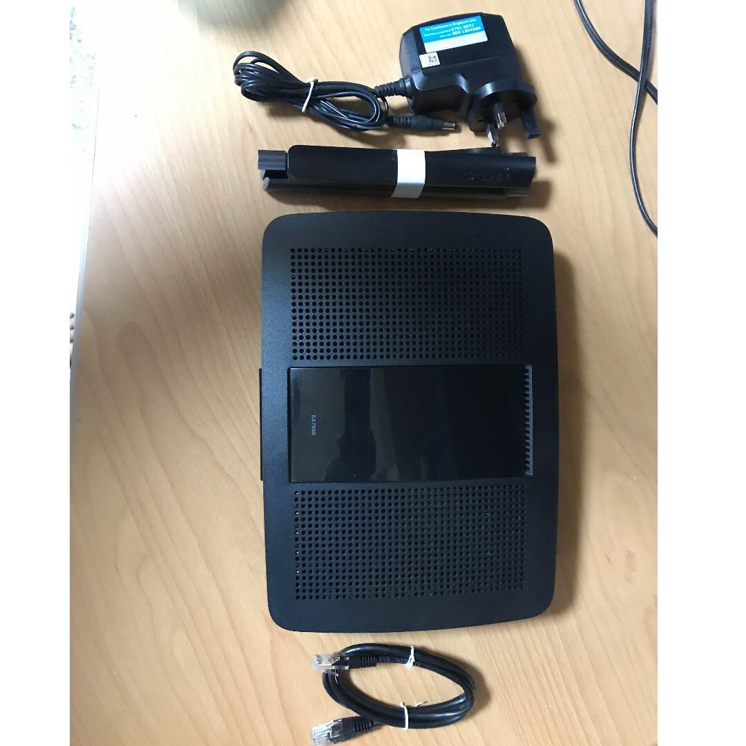 Linksys Wireless Router EA7500 V2, Computers & Tech, Parts ...