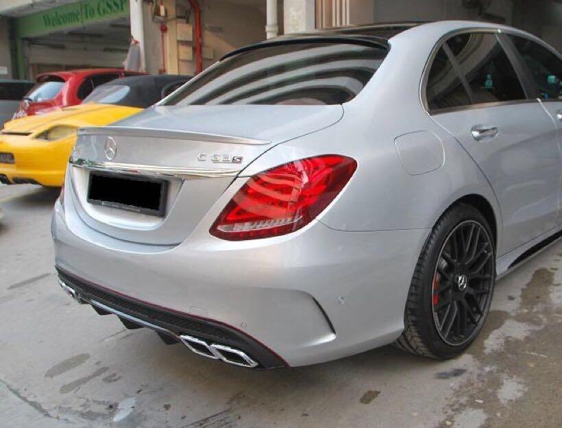 Mercedes W205 C63 AMG Conversion Bodykit, Car Accessories, Accessories ...