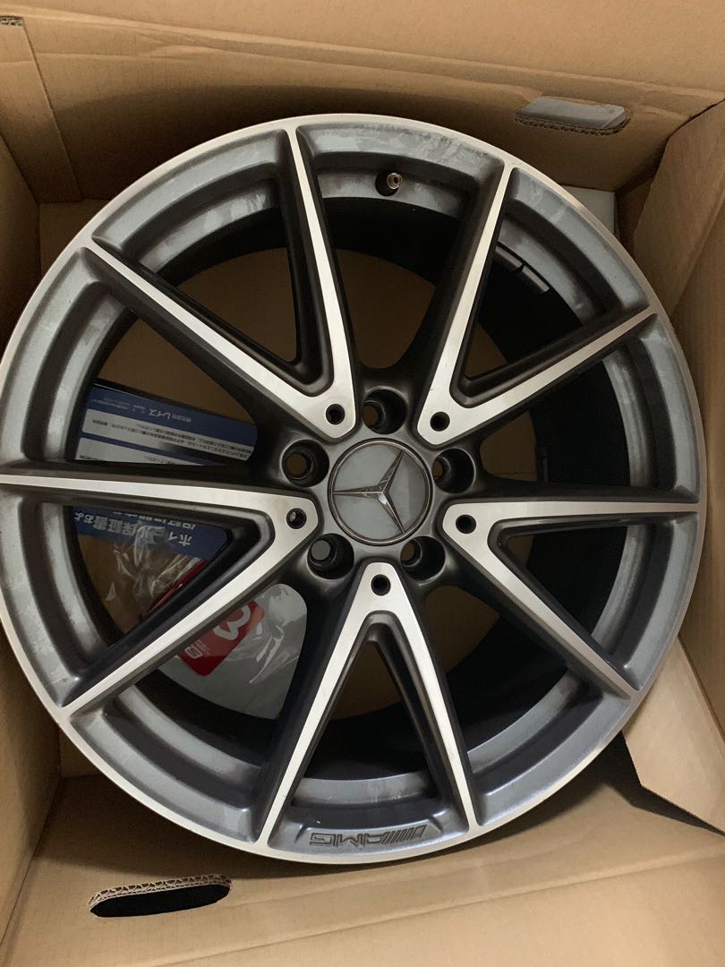 Original Mercedes AMG rim, Car Accessories, Tyres & Rims on Carousell
