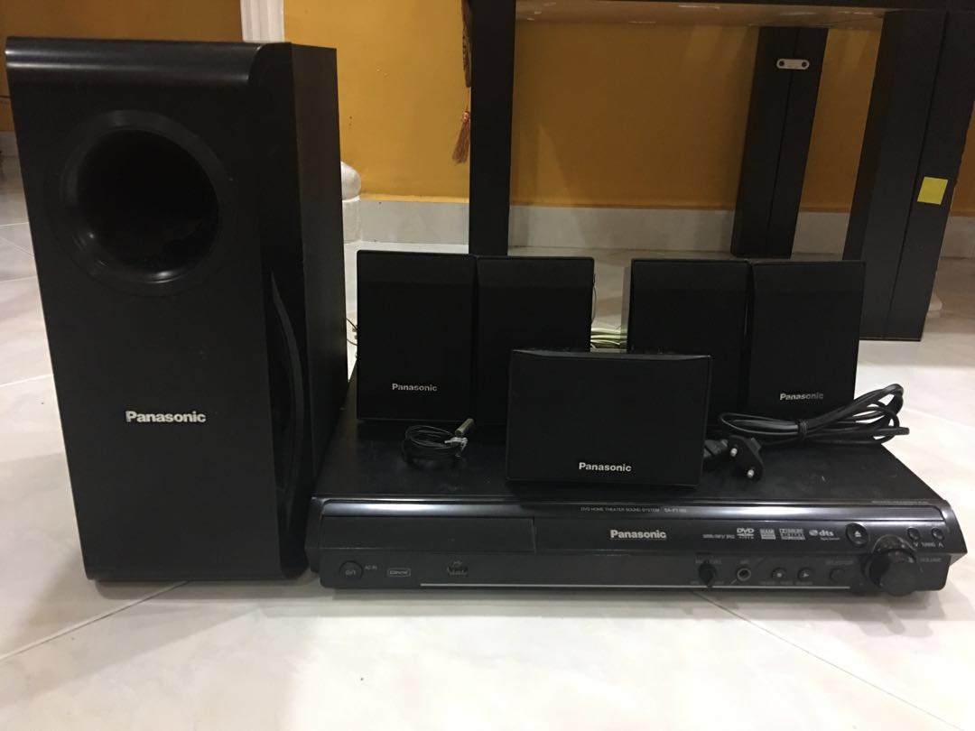 Panasonic DVD home theatre 5.1, TV & Home Appliances, TV ...