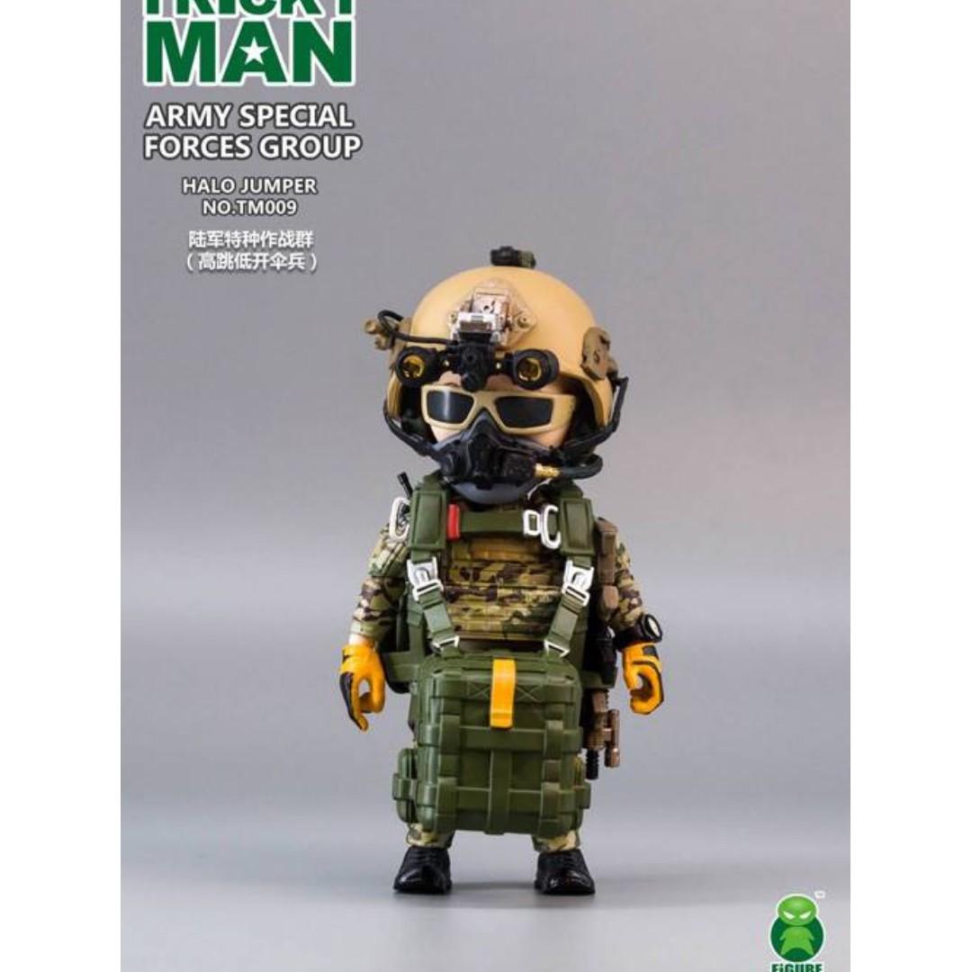 PRE-ORDER : Figure Base Tricky Man 5" Series TM009 - Army Special ...