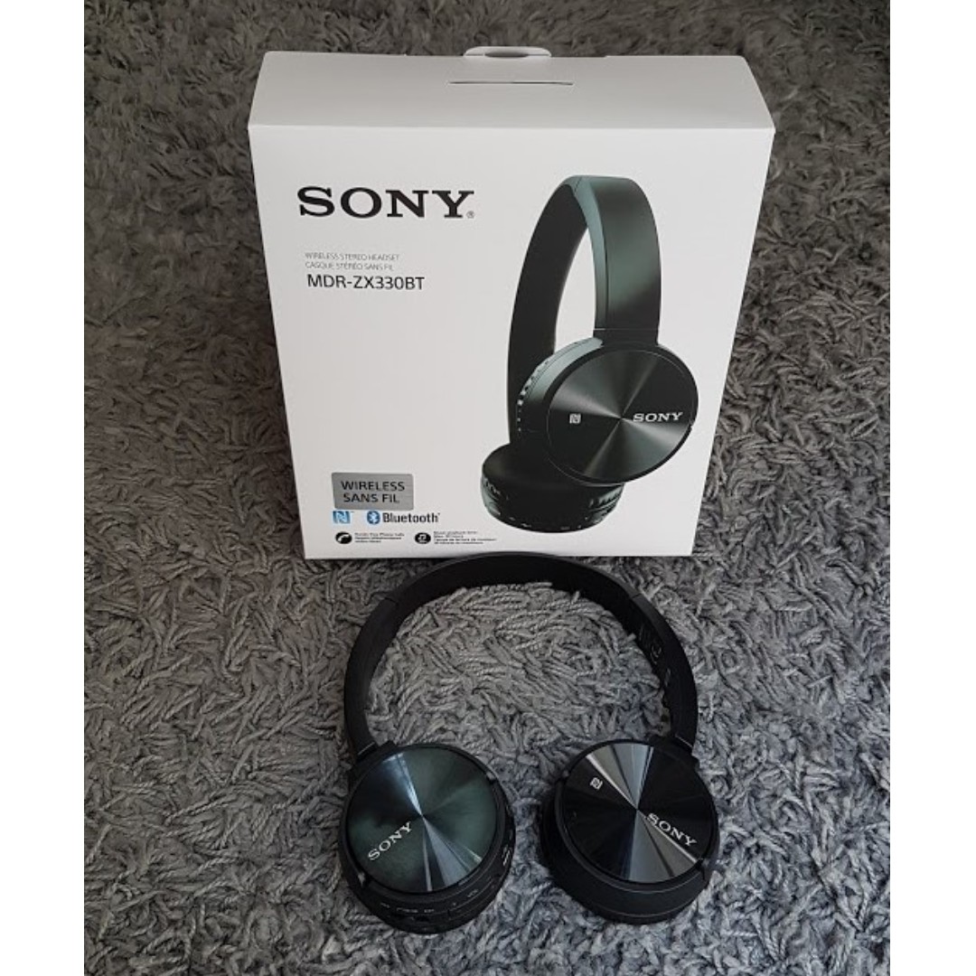 Sony MDR-ZX330BT Wireless Headphones, Audio, Headphones & Headsets on ...