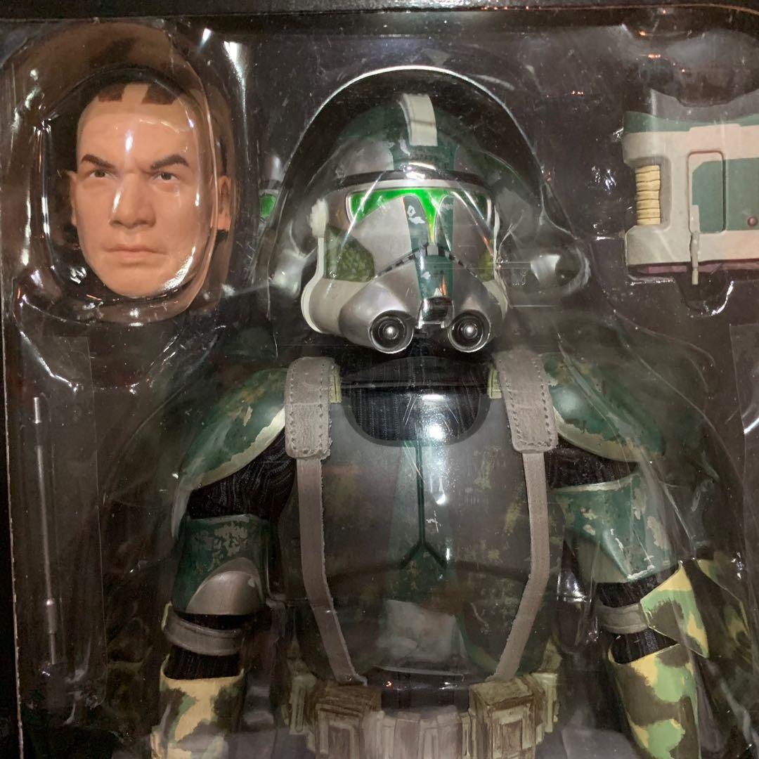 Star Wars Sideshow 1/6 Scale Commander Gree and Coruscant Clone Trooper ...