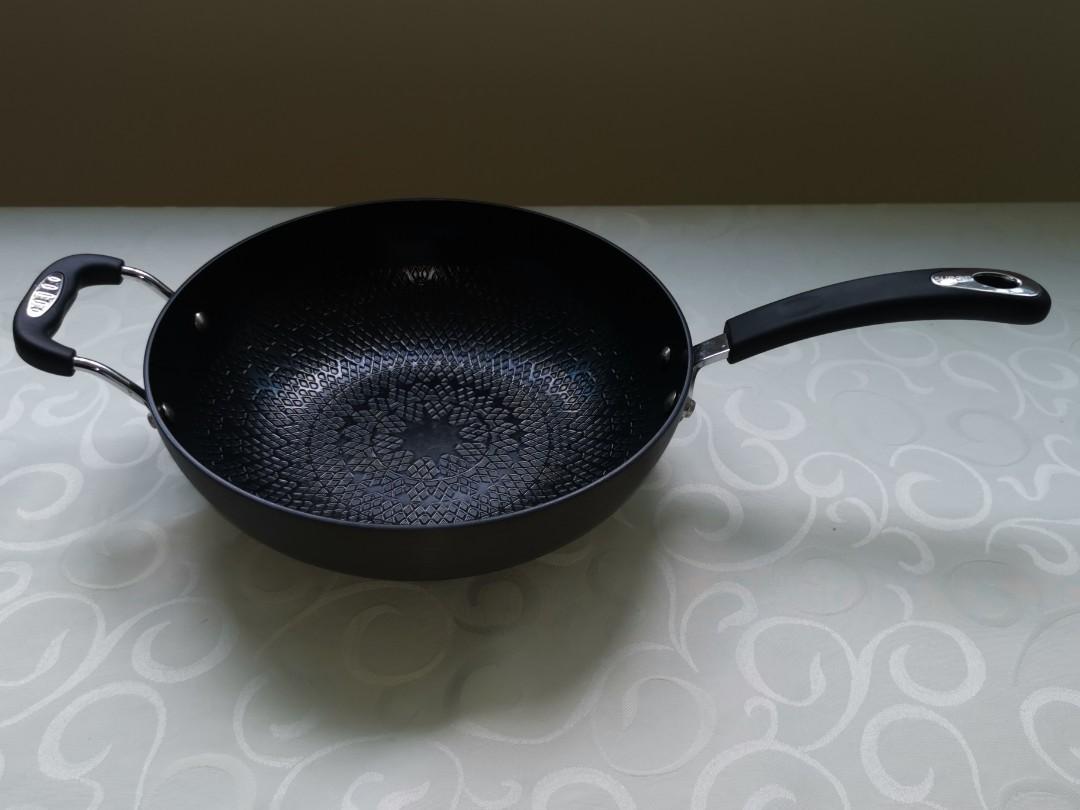 Supor diamond lady frying pan wok 28cm, Furniture & Home Living ...
