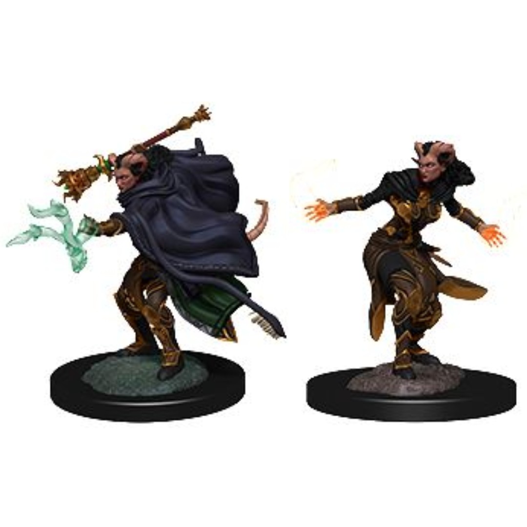 Tiefling Warlock - Dungeons & Dragons Miniatures, Hobbies & Toys, Toys ...