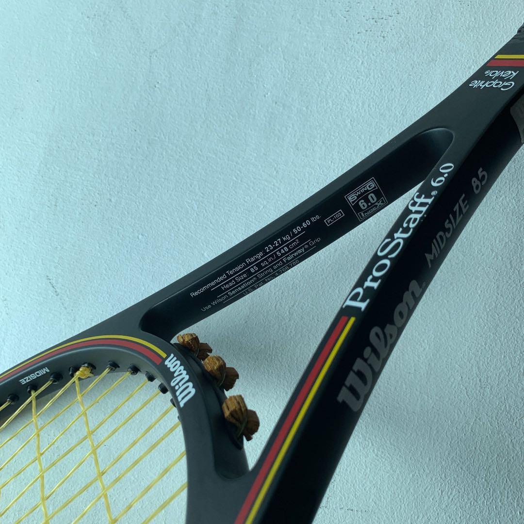 Wilson Pro Staff 6.0 Midsize 85 Chiao Ta version L2 4-1/4 tennis racket ...