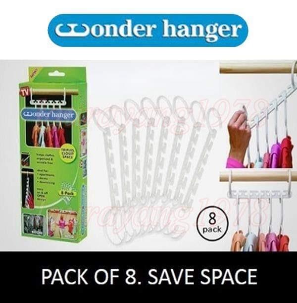 Wonder Hanger - Triple Closet Space, Furniture & Home Living, Home ...