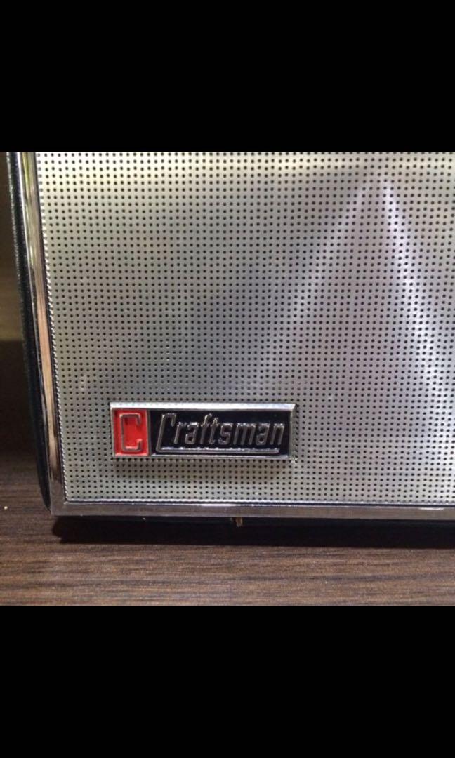 1969 Craftsman 5-band Solid State Transistor Radio, Vintage ...