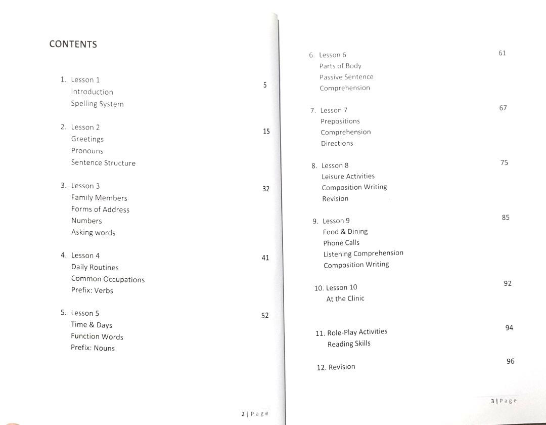 Basic Malay for Daily Use: A Course Guide for Teaching and Learning ...