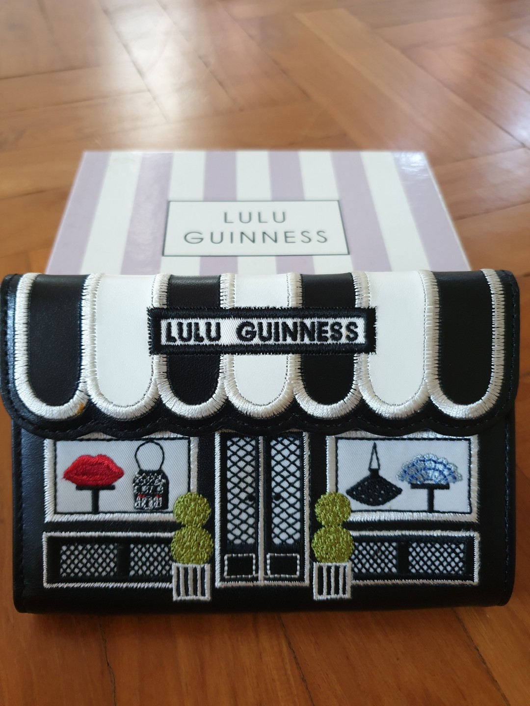Brand New Lulu Guinness Wallet, Women's Fashion, Bags & Wallets ...