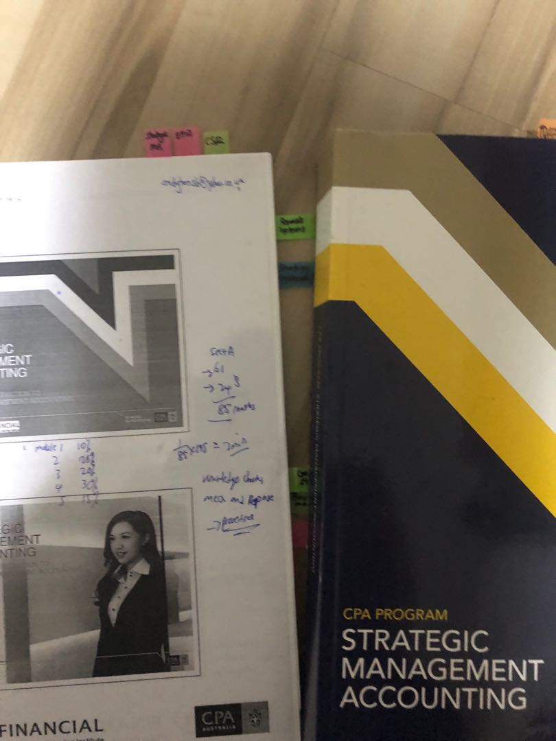 CPA strategic management accounting, Hobbies & Toys, Books & Magazines ...