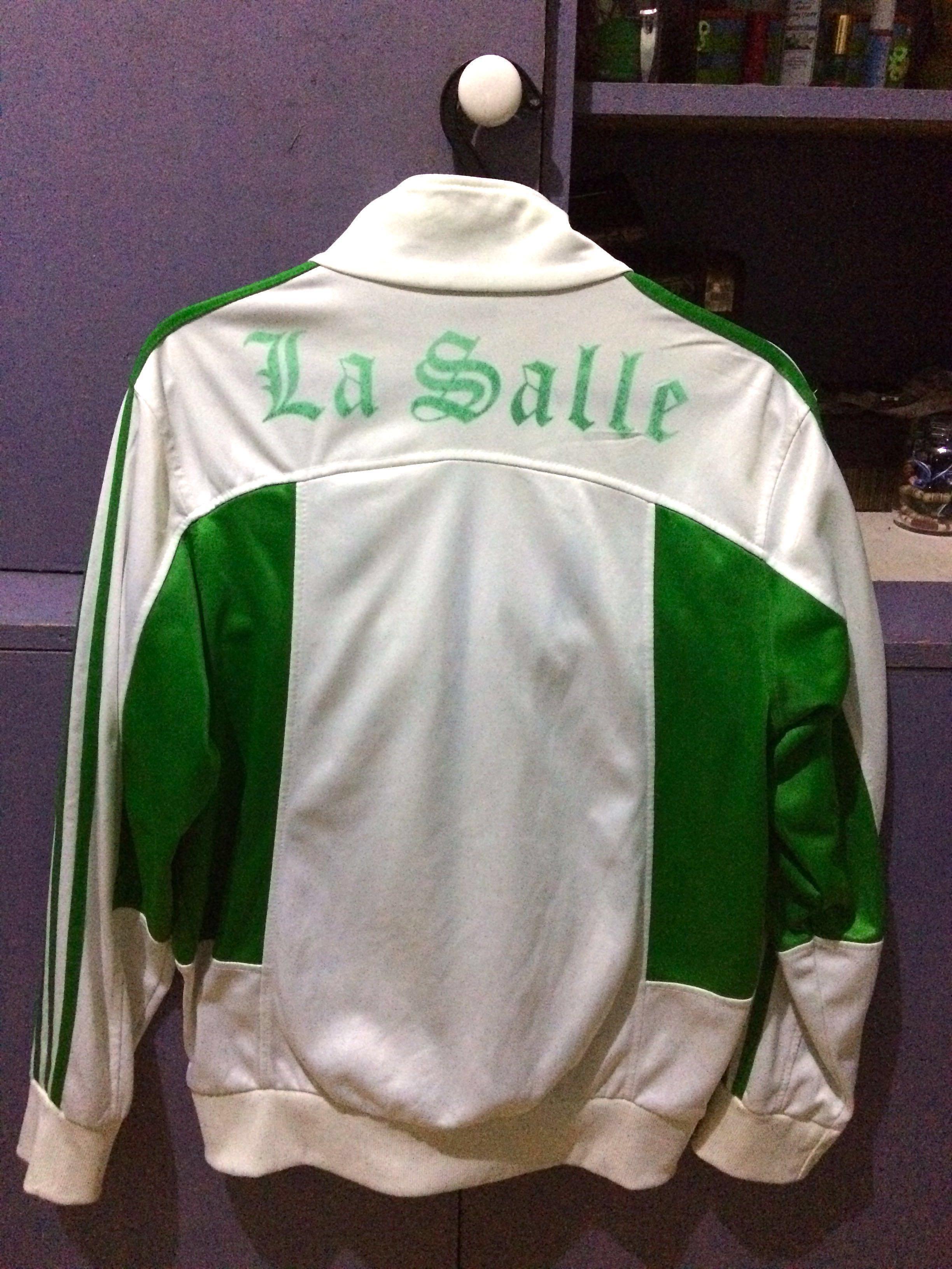 DLSU ADIDAS JACKET, Men's Fashion, Coats, Jackets and Outerwear on ...