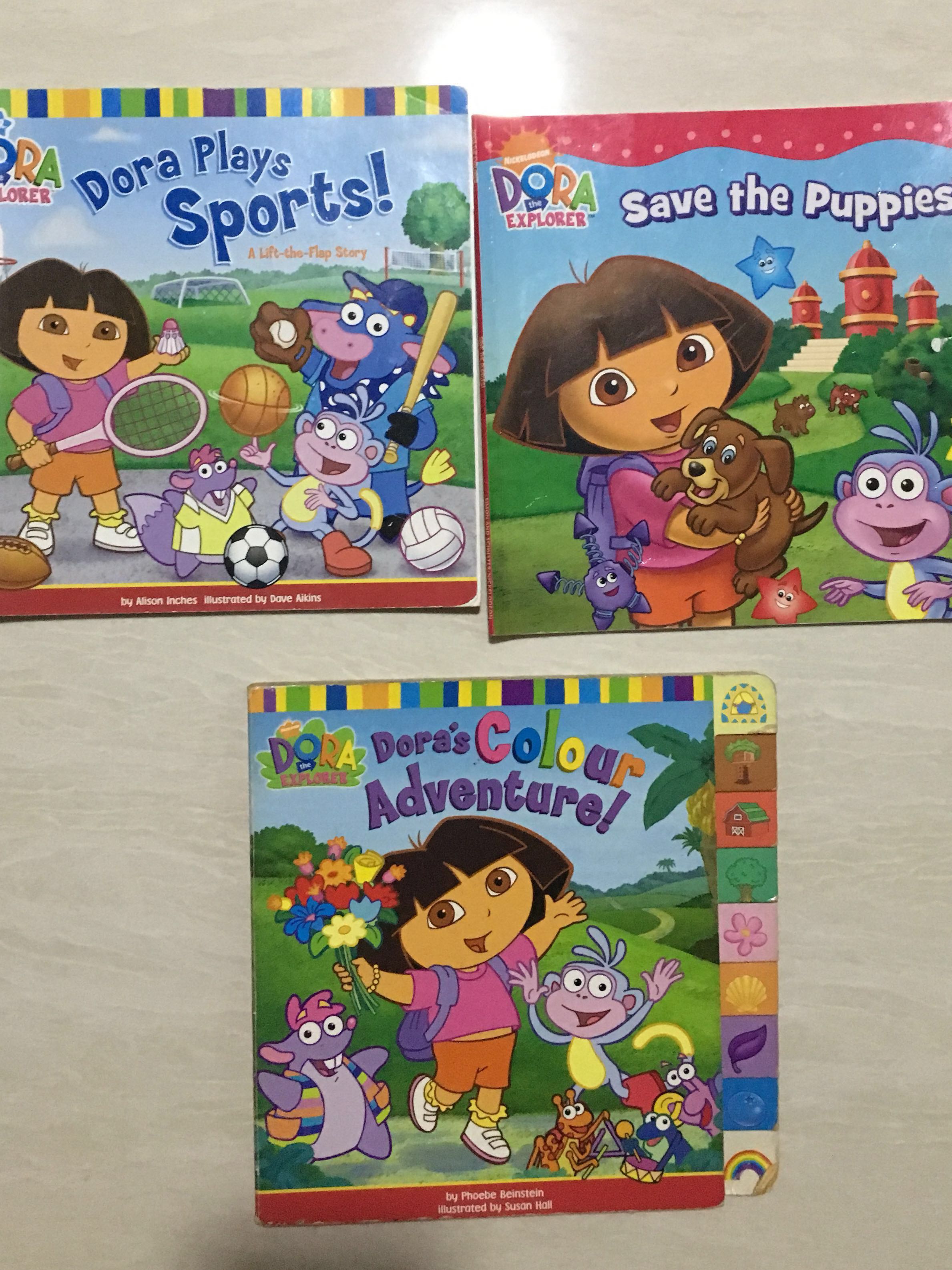 Dora the explorer x 3 (Incl Normal Mailing) , Hobbies & Toys, Books ...