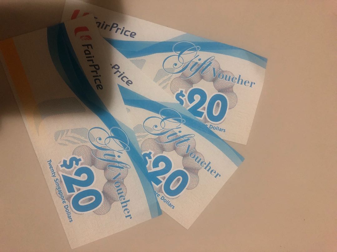 Fairprice $60 Voucher for $50, Tickets & Vouchers, Vouchers on Carousell