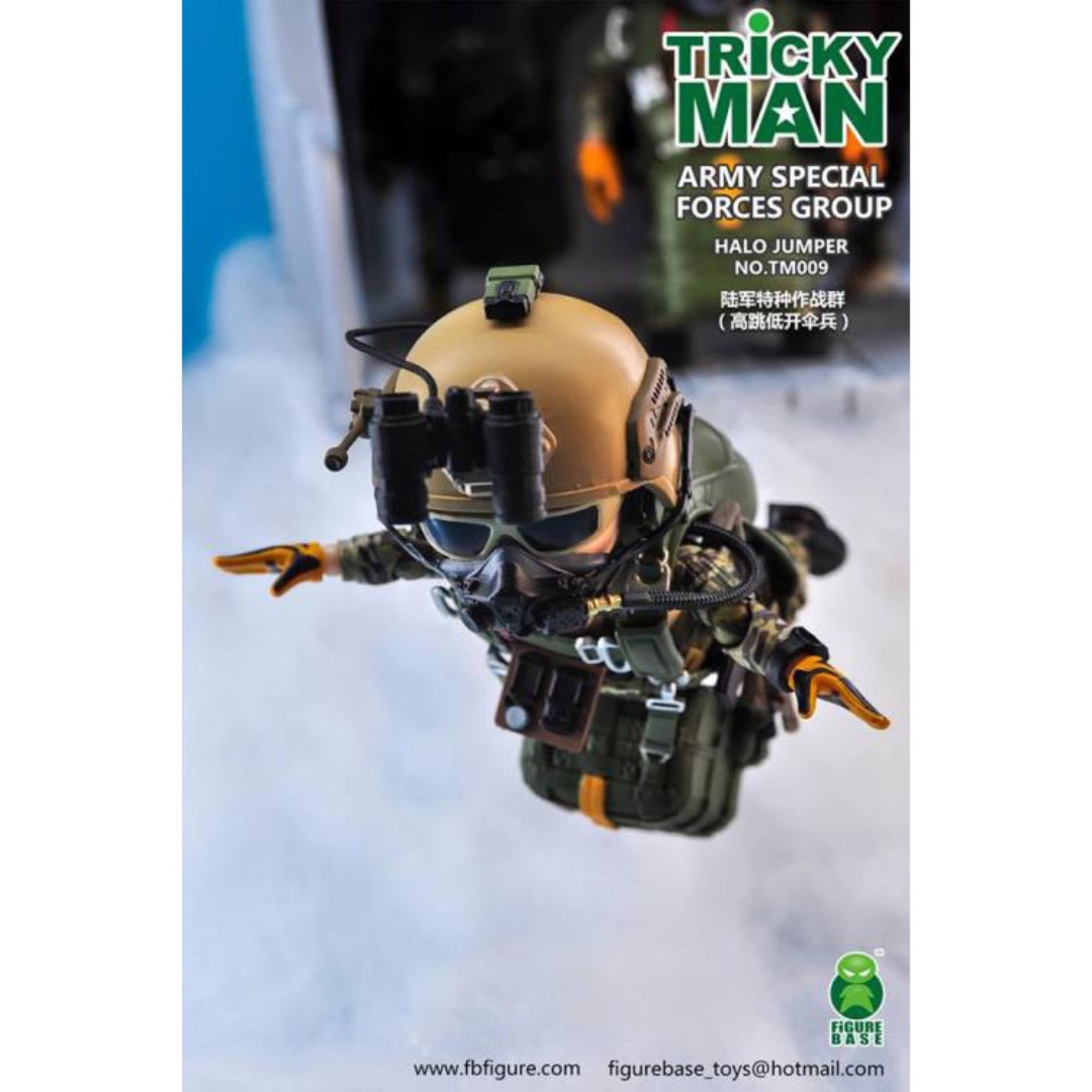 Figure Base - Tricky Man 5" Series - TM009 - Army Special Forces Group ...