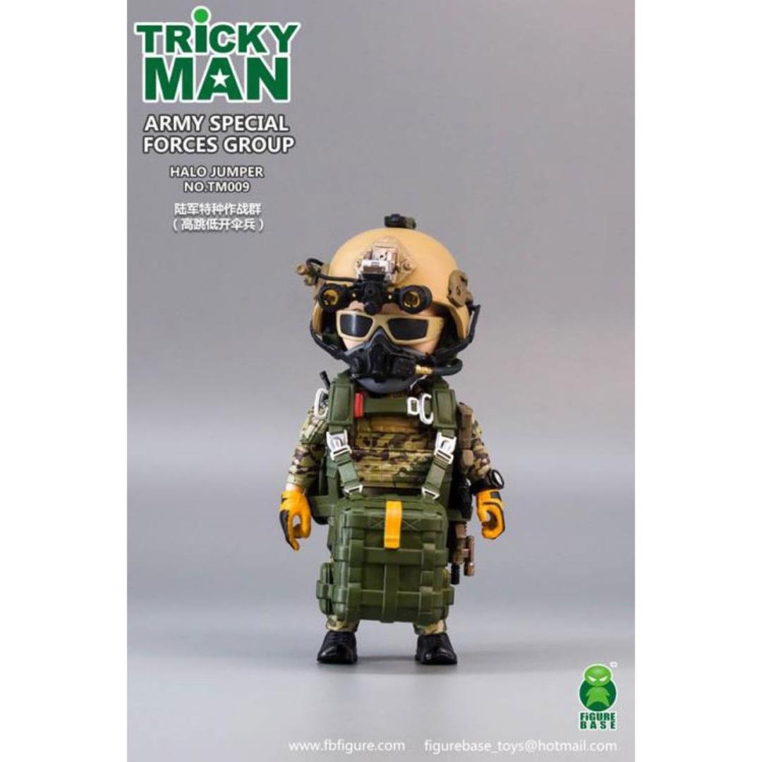 Figure Base - Tricky Man 5" Series - TM009 - Army Special Forces Group ...