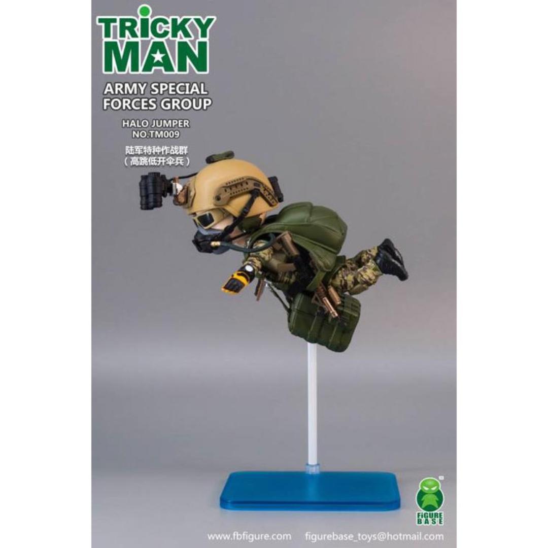 Figure Base - Tricky Man 5" Series - TM009 - Army Special Forces Group ...