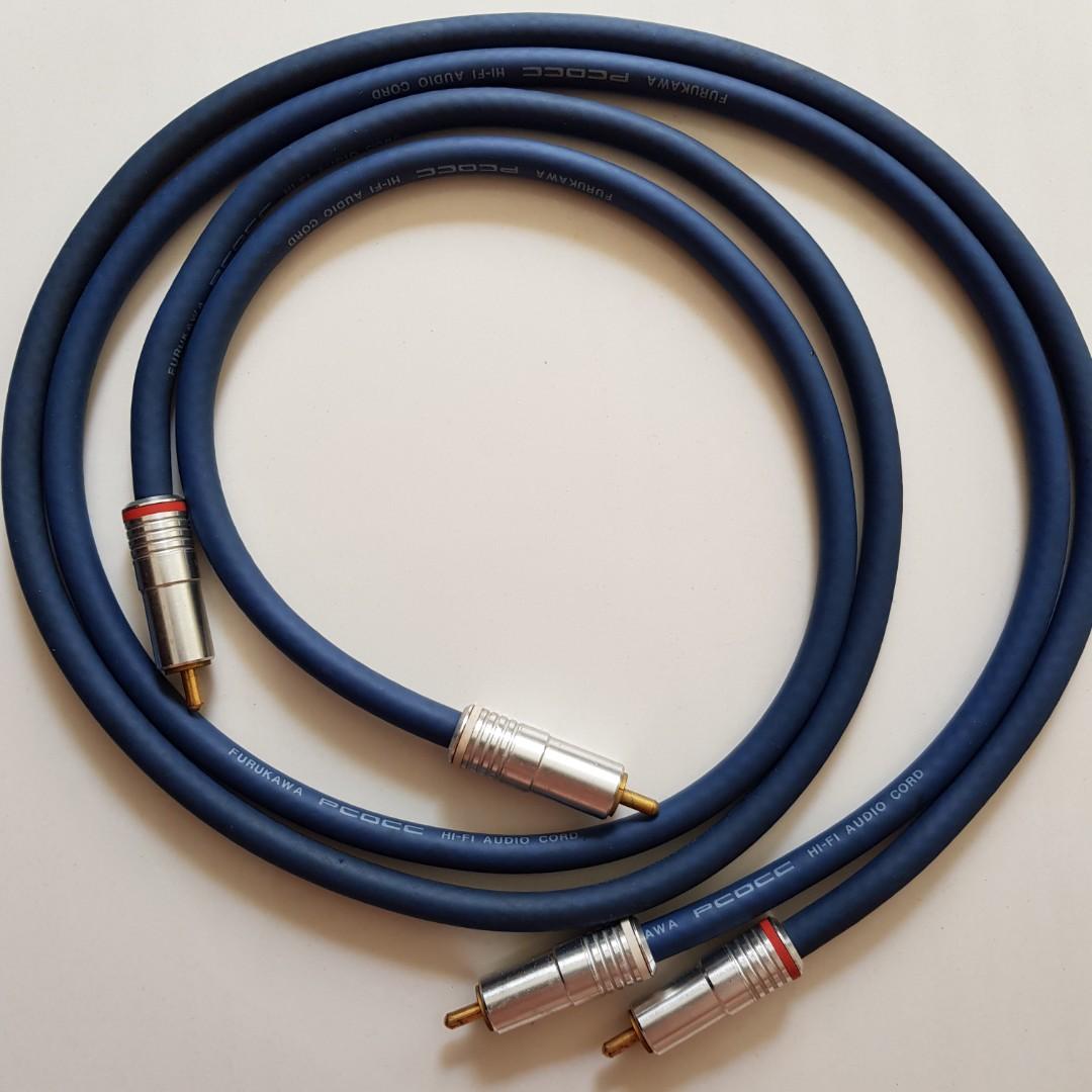 Furukawa PCOCC HiFi Audio Interconnect Cable, Audio, Other Audio ...