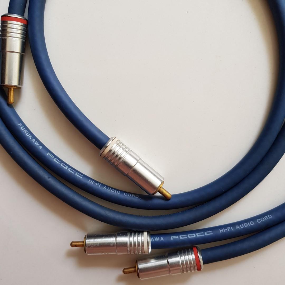 Furukawa PCOCC HiFi Audio Interconnect Cable, Audio, Other Audio ...