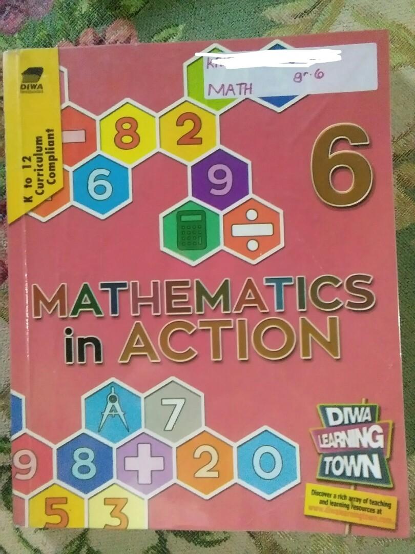 Grade 6 K12 Textbook - Mathematics in Action, Hobbies & Toys, Books ...