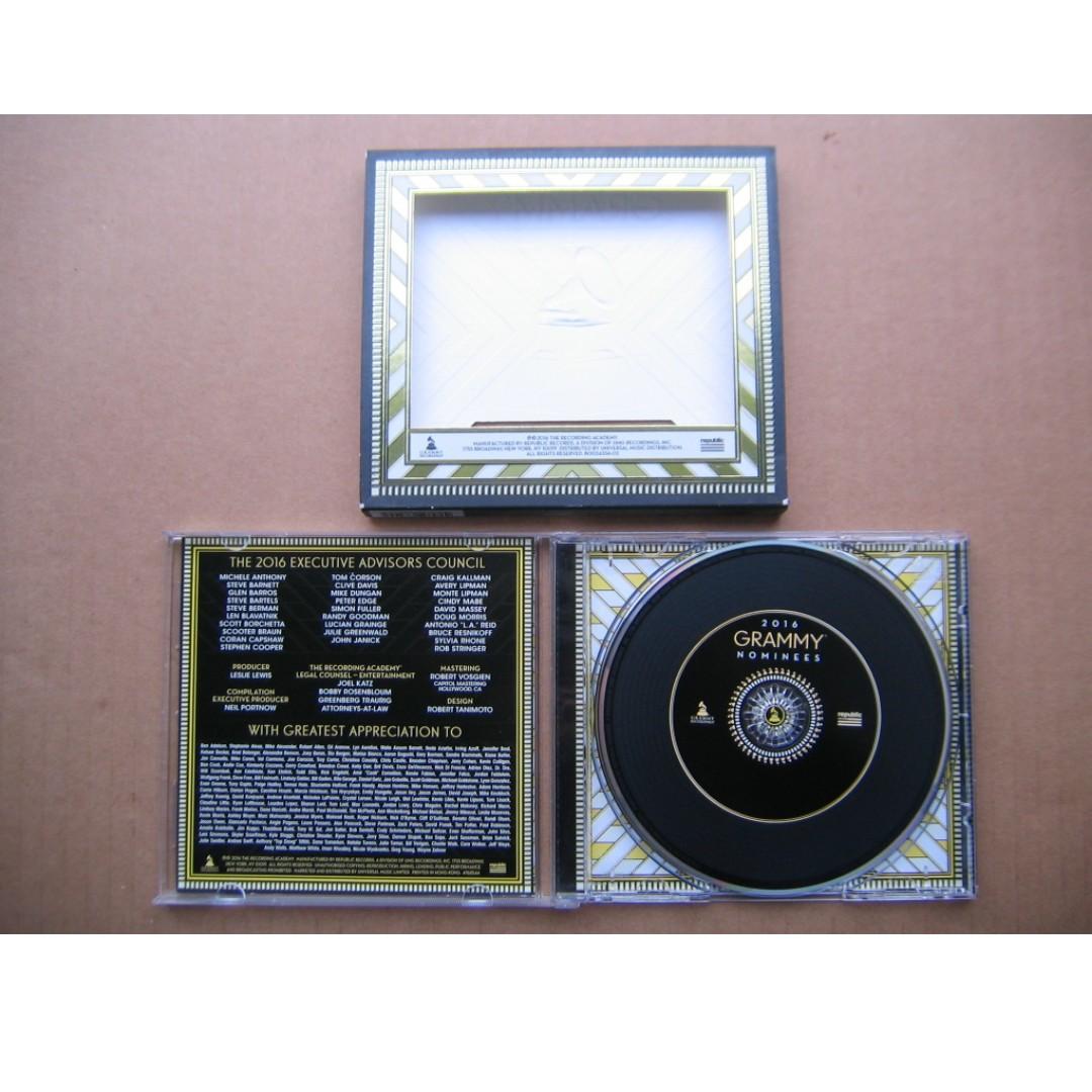 Grammy Nominees 2016 CD (Mark Ronson, Taylor Swift, The Weeknd, Ed ...