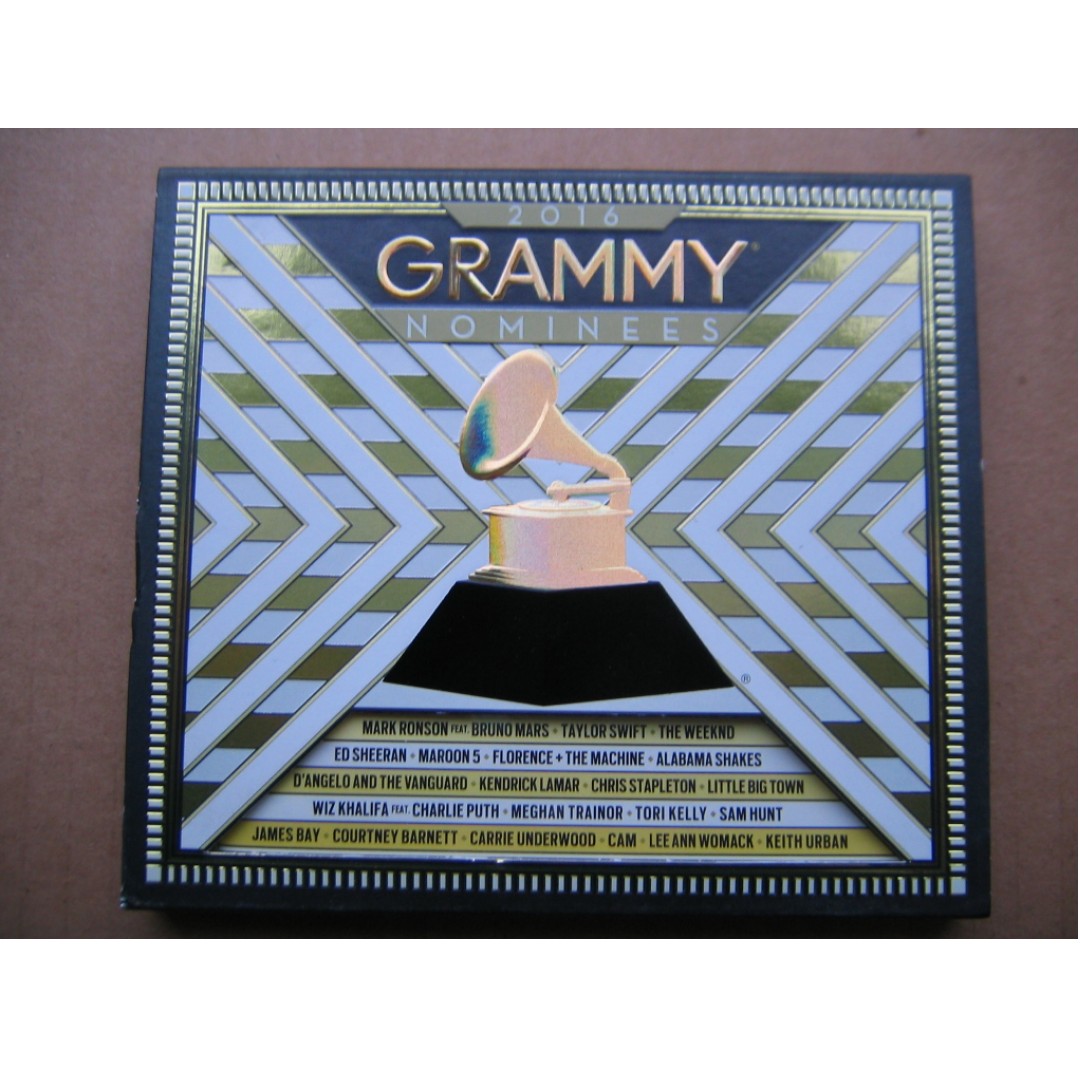Grammy Nominees 2016 CD (Mark Ronson, Taylor Swift, The Weeknd, Ed ...