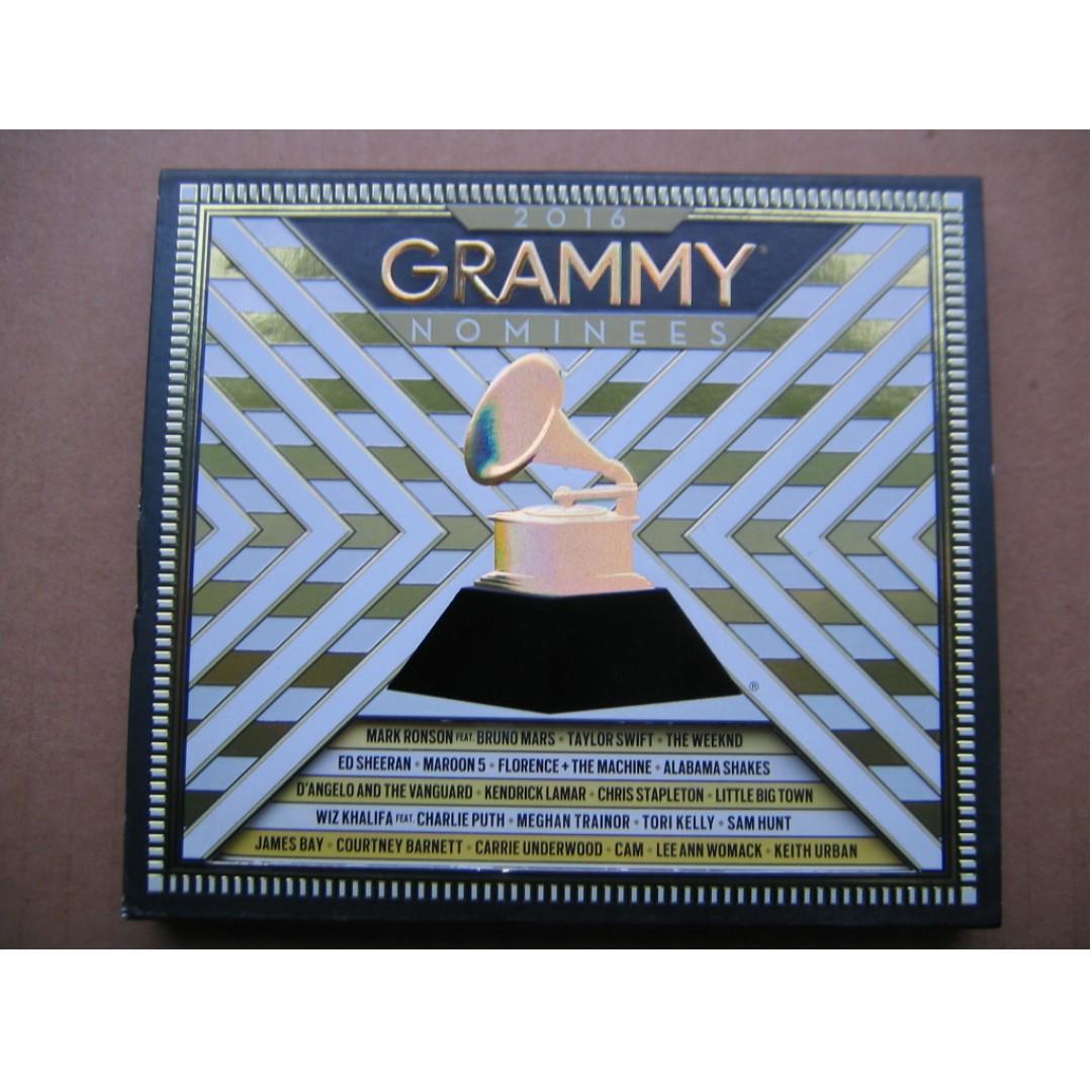 Grammy Nominees 2016 CD (Mark Ronson, Taylor Swift, The Weeknd, Ed ...