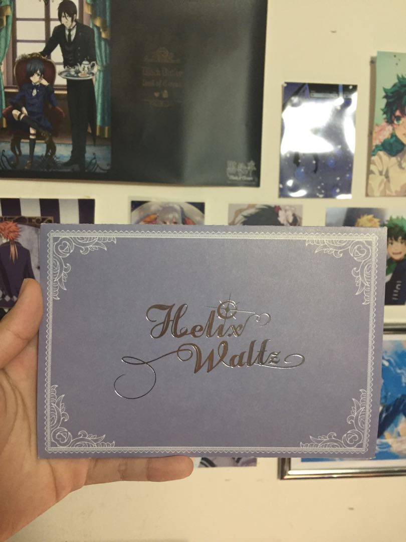 Helix waltz invitation card, Hobbies & Toys, Memorabilia & Collectibles ...