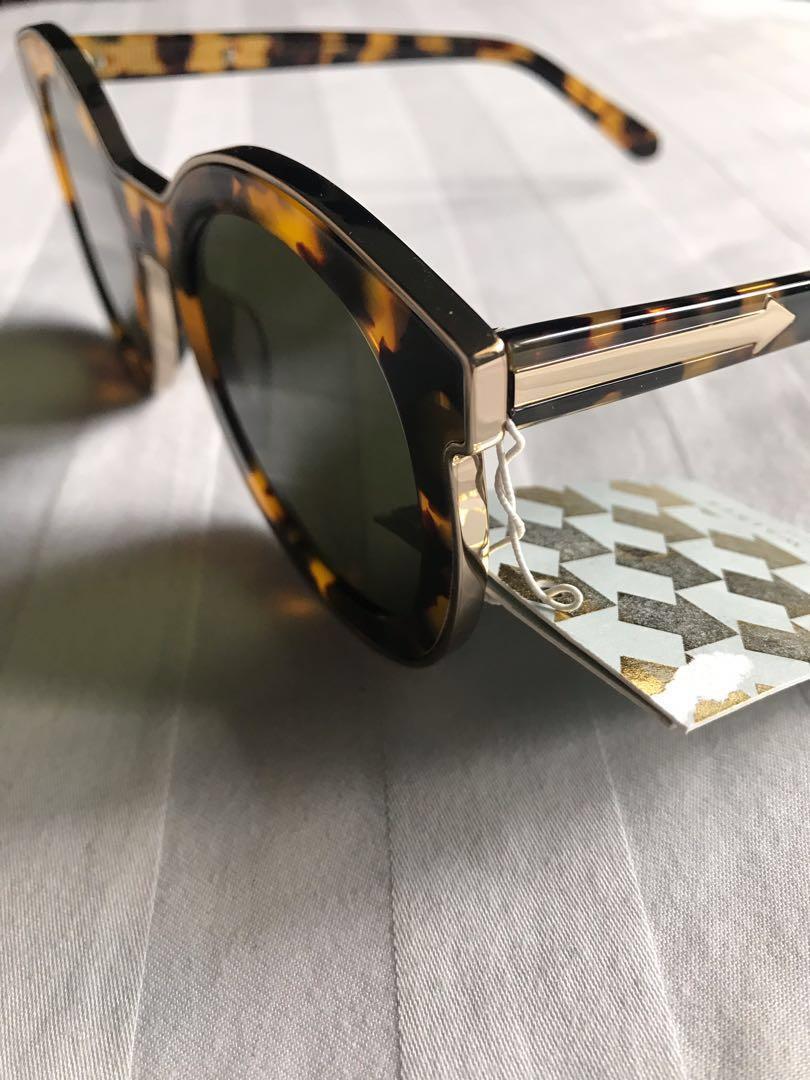 Karen Walker Crazy Tort Sunglasses, Women's Fashion, Watches & Accessories, Sunglasses & Eyewear ...