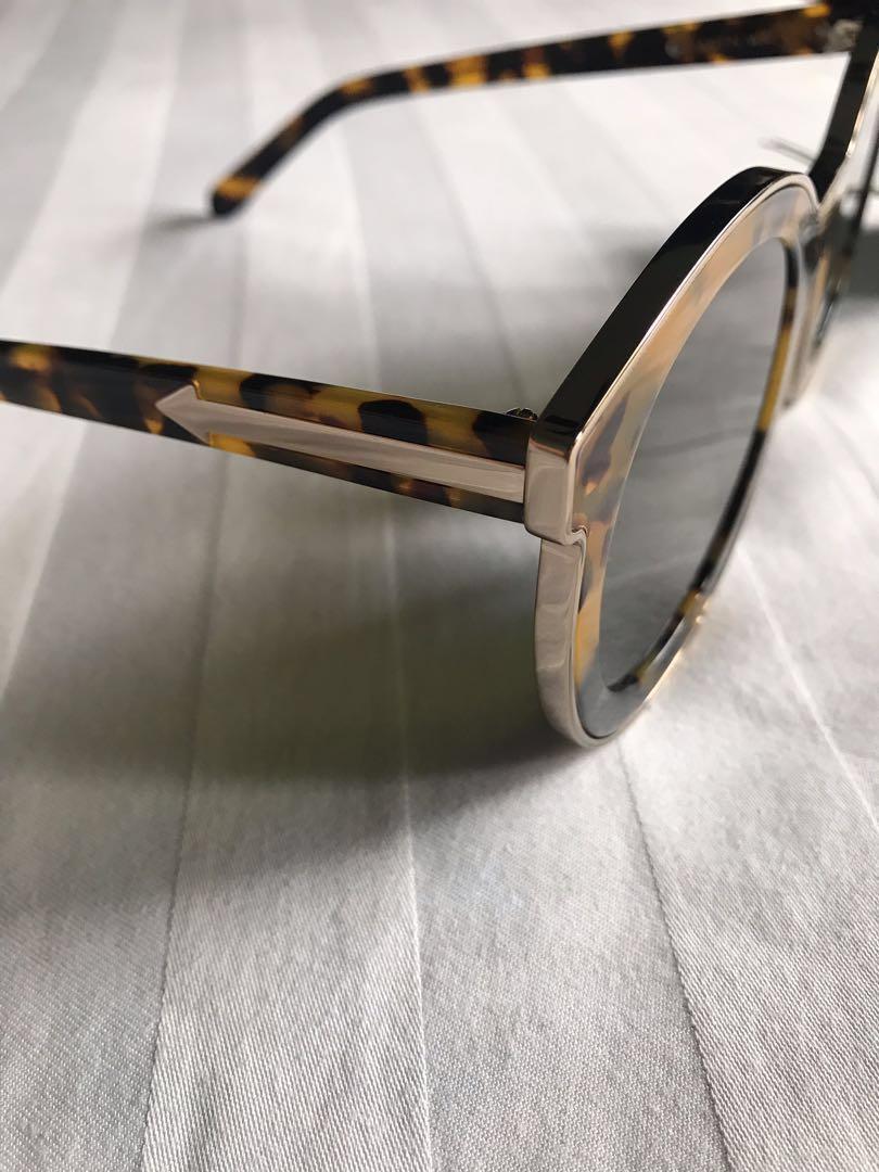 Karen Walker Crazy Tort Sunglasses, Women's Fashion, Watches & Accessories, Sunglasses & Eyewear ...