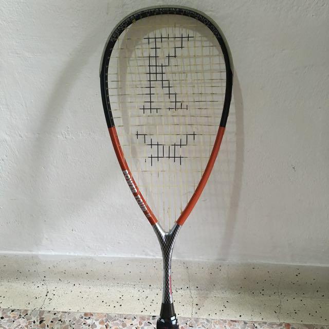 Keencraft Titanium Squash Racket, Sports Equipment, Sports & Games ...