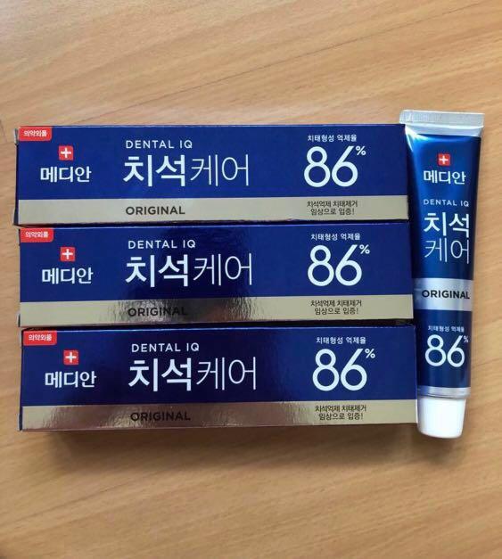 Korean Dental IQ original toothpaste, Health & Nutrition, Health ...