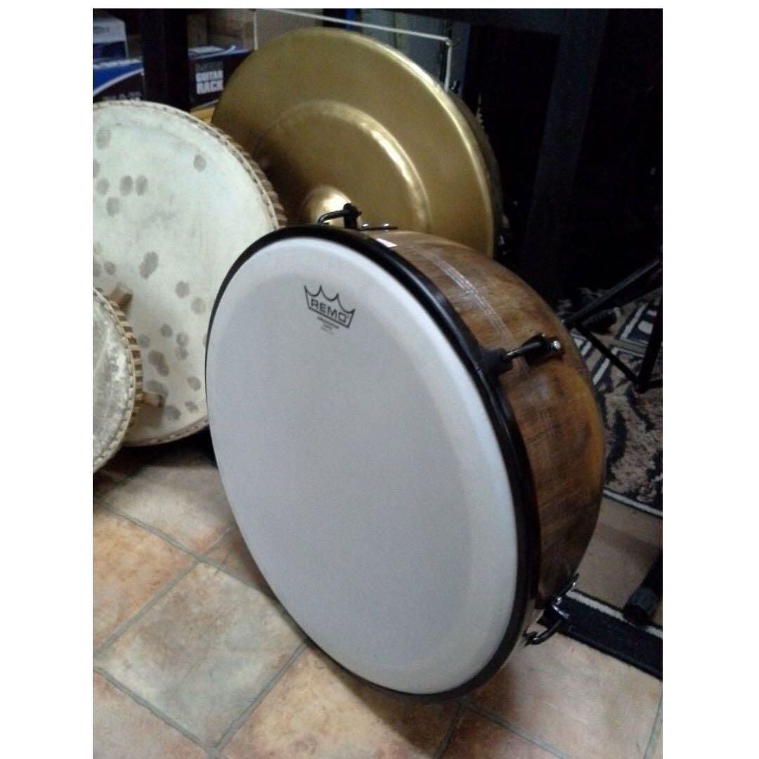 Remo Rebana Moden 16'' inch, Hobbies & Toys, Music & Media, Musical ...