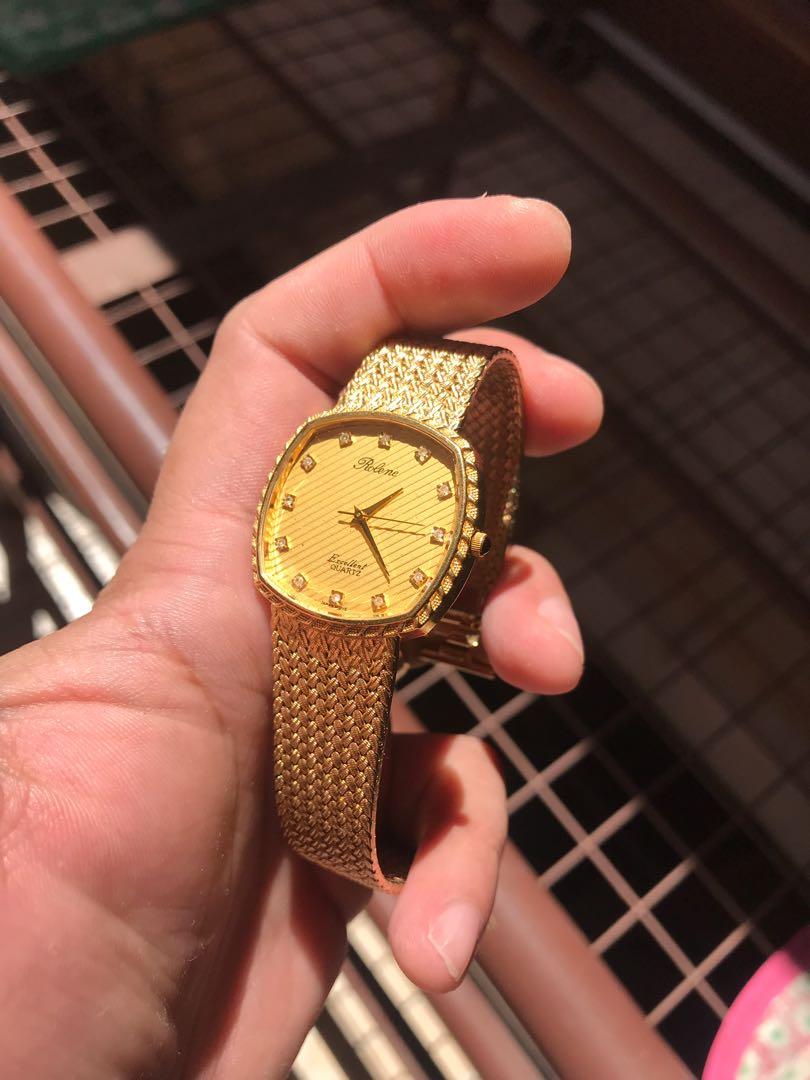 RUSH RUSH RUSH! Used Vintage ROLENE Excellent Ladies Gold Watch like ...