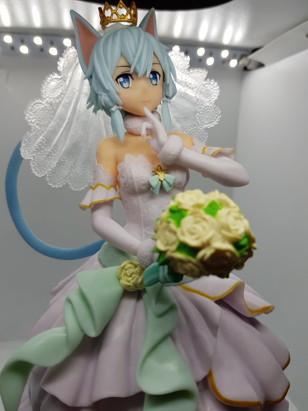 SAO Sinon Figurine (Wedding edition), Hobbies & Toys, Toys & Games on ...