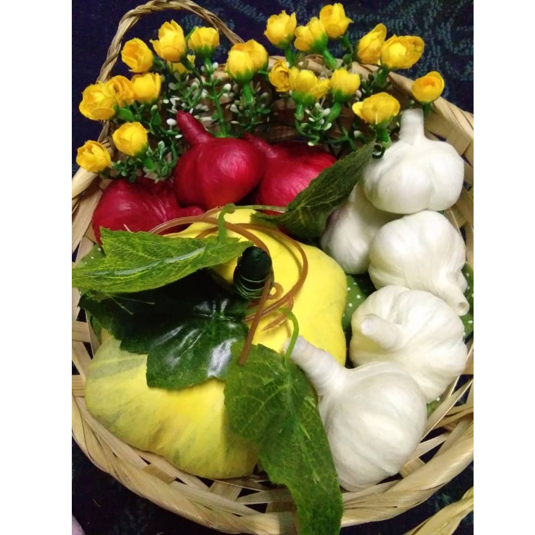 Servis Gubahan #craft Hantaran Adat Perak Gula & Garam Menjadi Labu ...