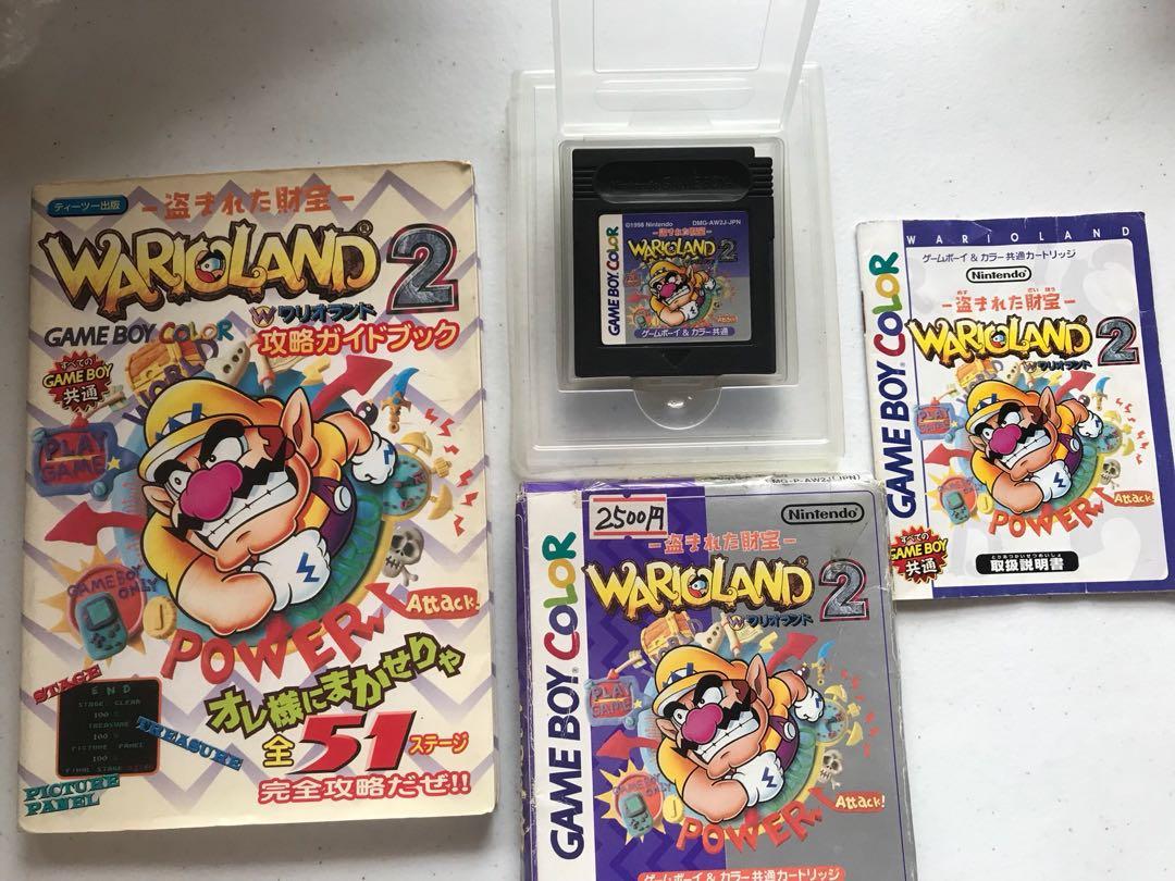 Wario Collection Gameboy Cartridge, Video Gaming, Video Games, Nintendo ...