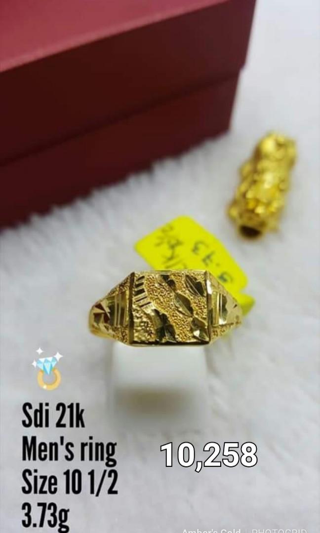 21k Saudi gold RINGS in assorted designs, Luxury, Accessories on Carousell