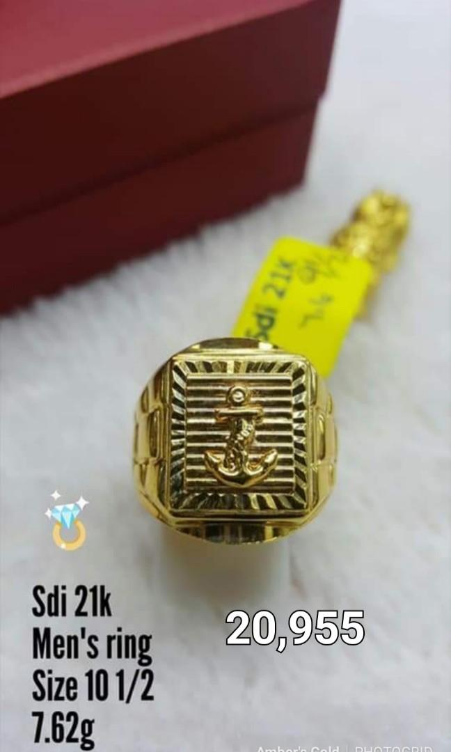21k Saudi gold RINGS in assorted designs, Luxury, Accessories on Carousell