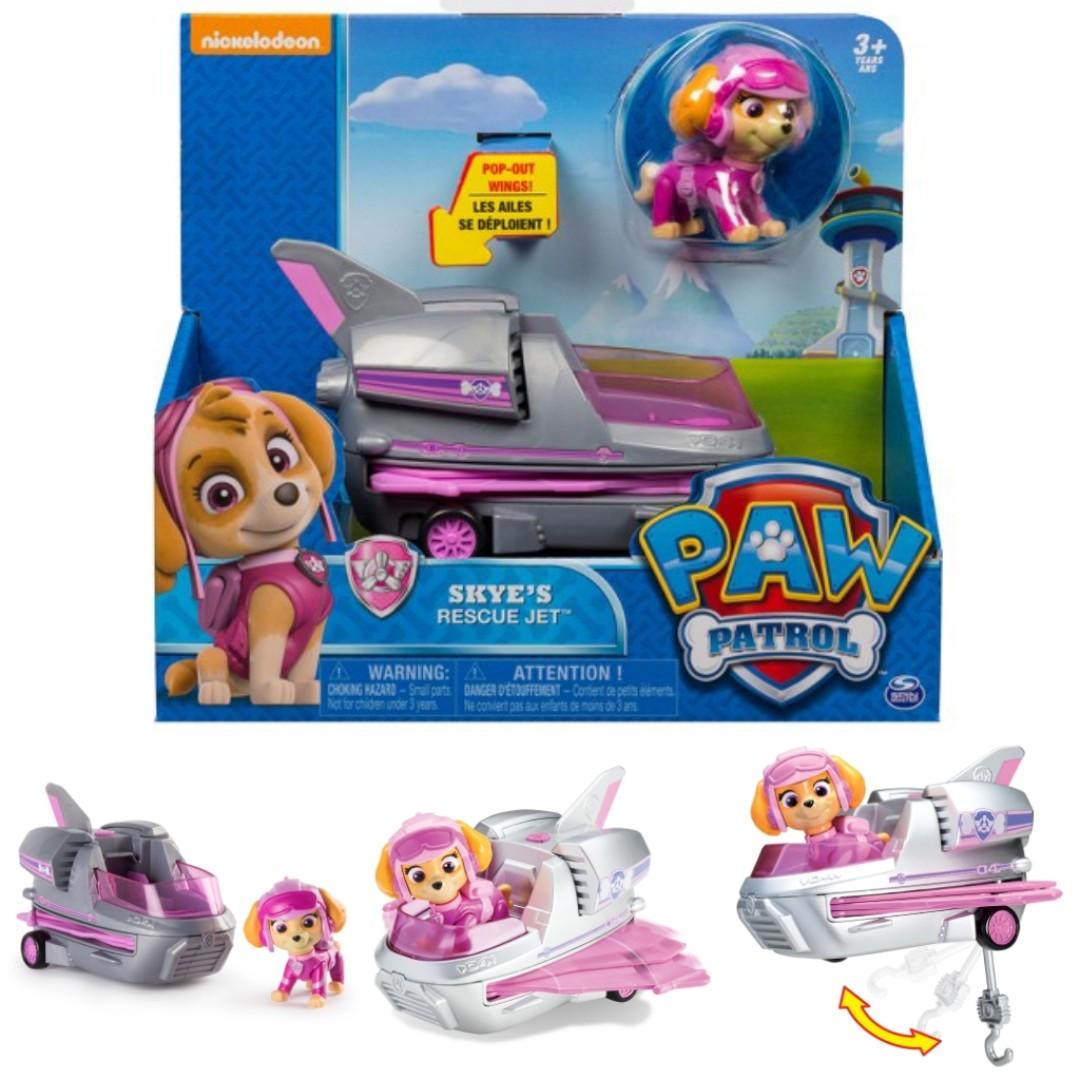BNIB: Paw Patrol – Skye’s Rescue Jet with Extendable Wings, Hobbies ...