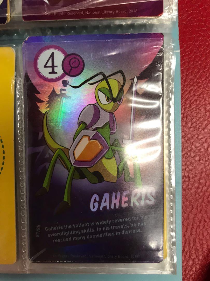 Book bugs cards, Hobbies & Toys, Toys & Games on Carousell